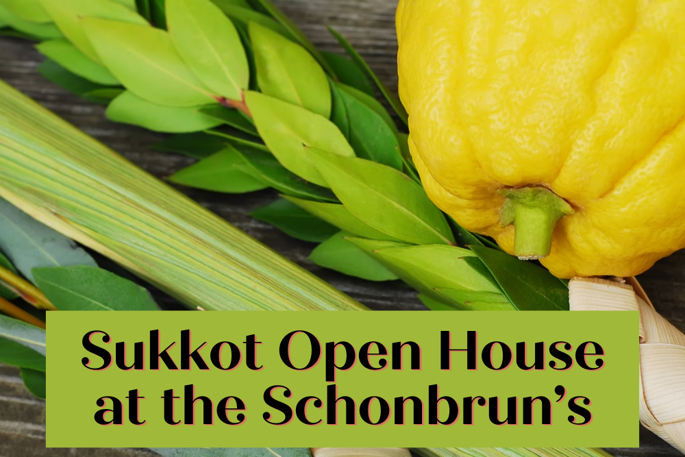 Sukkot Open House | Congregation Torat El - Monmouth County ...