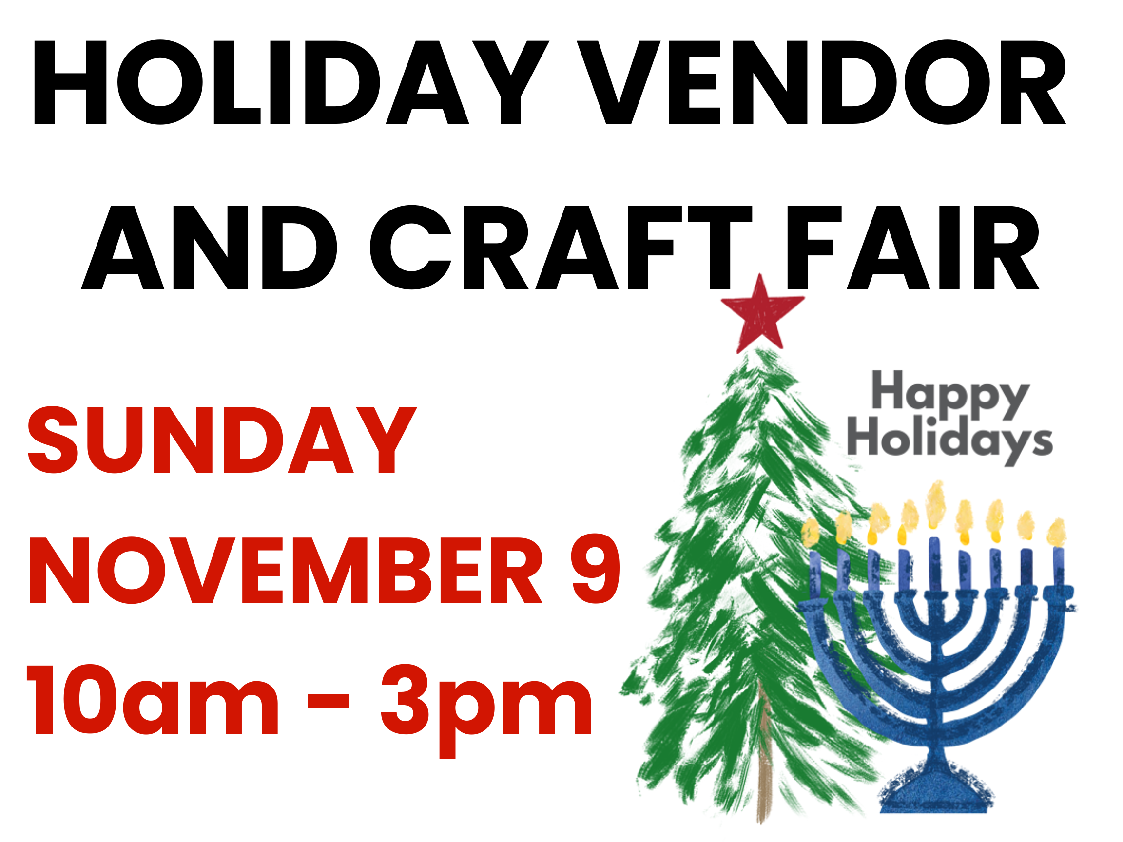 vendor fair lawn sign | Congregation Torat El